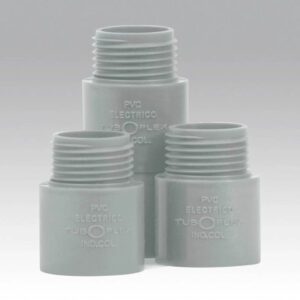 Adaptador Terminal Conduit Gris – Línea Conduit – TuboPlex